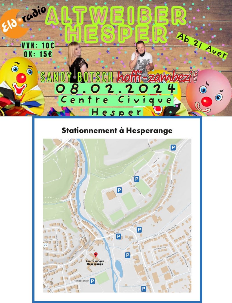 Commune de Hesperange: Altweiberbal Hesperange